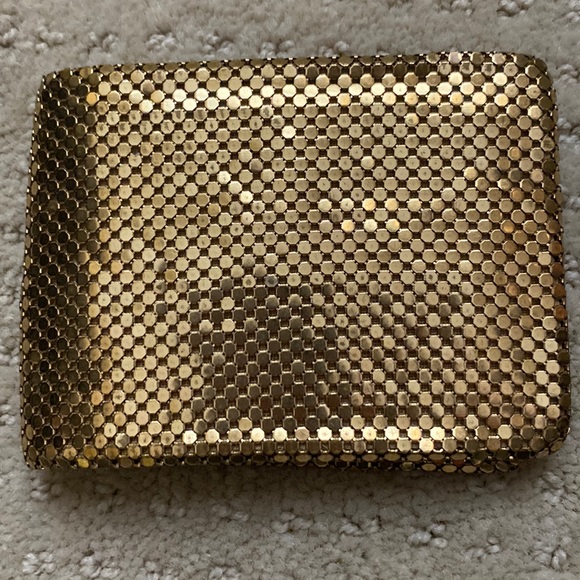 Bags | Vintage Gold Mesh Wallet | Poshmark